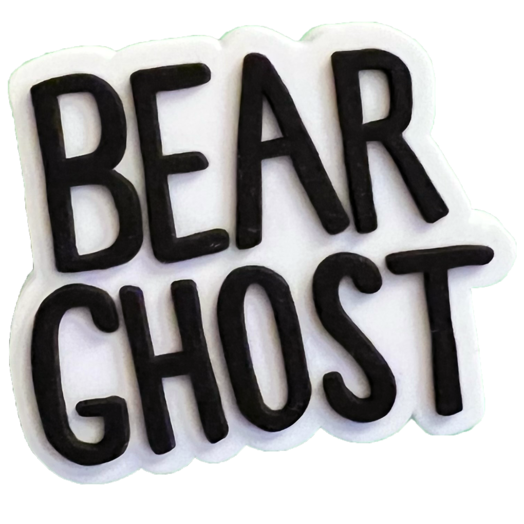 Bear Ghost Croc Charm - Bear Ghost